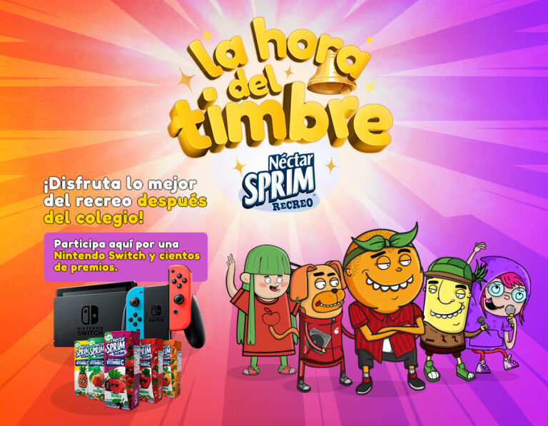Nintendo Switch o un año de jugo gratis: Sprim te invita a una ...